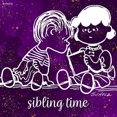Peanuts On Twitter Snoopy Happy Sibling Day Peanuts Gang