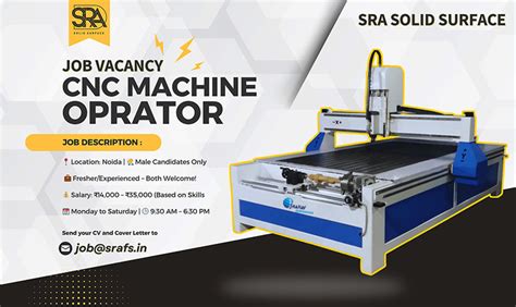 Cnc Machine Operator Job At Sra Solid Surface