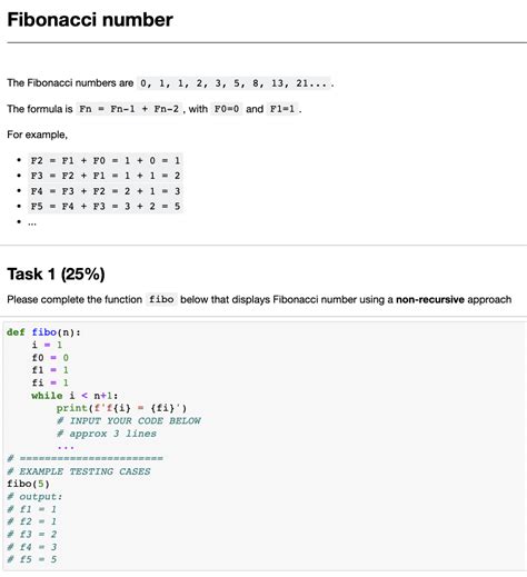 Solved Fibonacci Number The Fibonacci Numbers Are Chegg