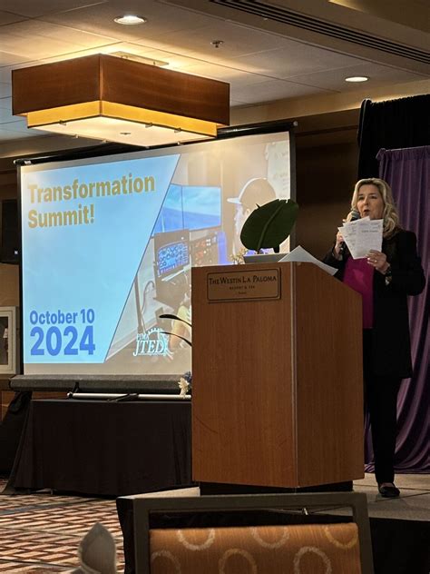 Todays Pima Jted Transformation Summit Luncheon Was Enlightening And