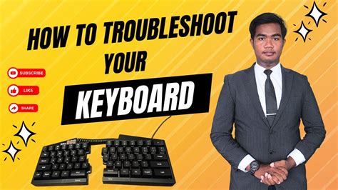 How To Troubleshoot Your Not Working Keyboard English Subtitle YouTube