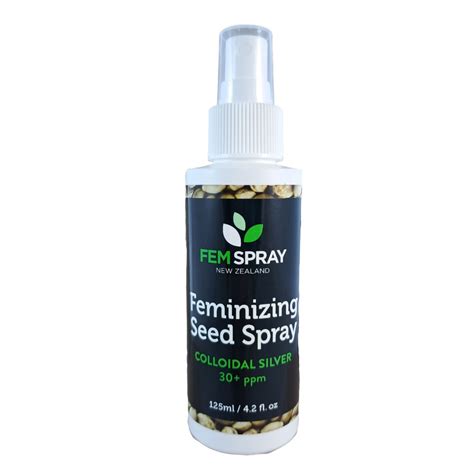 Colloidal Silver Feminizing Seed Spray For Making Feminized Seeds 30ppm