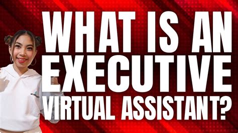 Rewrite This Title What Is An Executive Virtual Assistant Revenue Amplify