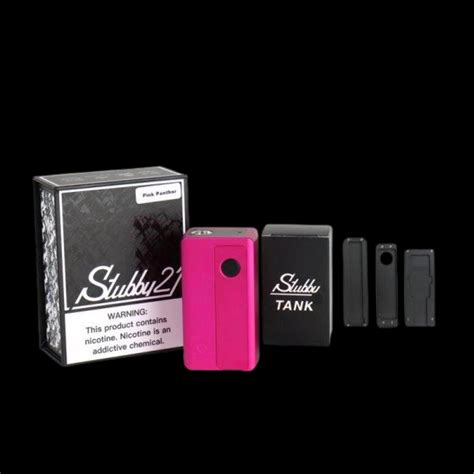 Stubby Aio 21700rdta Pink Panther Edition Vapery
