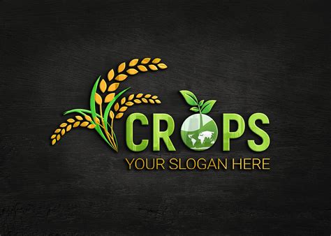 Crops Farm Agriculture Logo Design On Behance