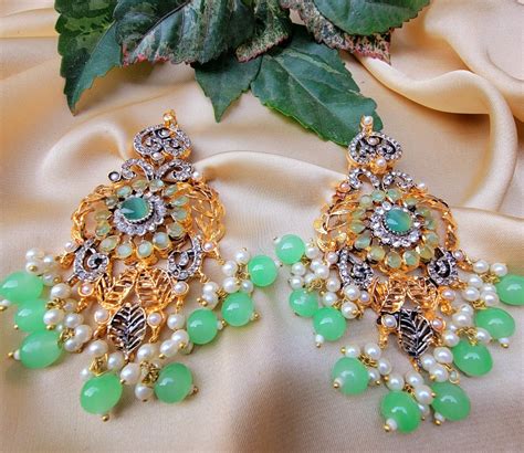 Marvelous Light Green Color Kundan Chokar Set With Earrings And Tikka Hifi Shop