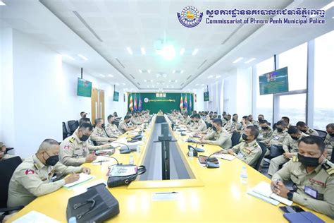 លោក ស ថេត ដឹកនាំកិច្ចប្រជុំ ស្តីពីលទ្ធផលនៃការរៀបចំសន្តិសុខ សណ្តាប់ធ្នាប់សាធារណ ក្នុងខែសីហា