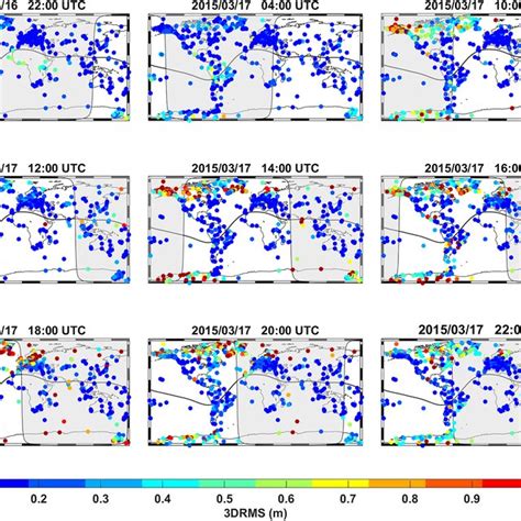 The Kinematic Precise Point Positioning Ppp For Stations Corc Left Download Scientific