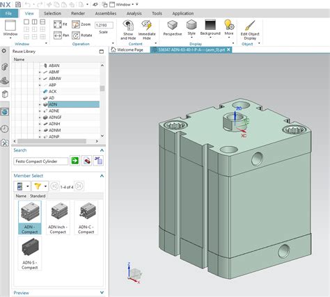 cadenas reuse library for nx partners