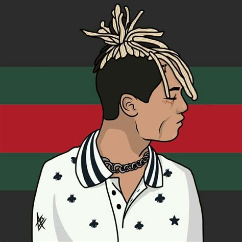 Download Free Cartoon American Rapper Xxxtentacion Wallpaper