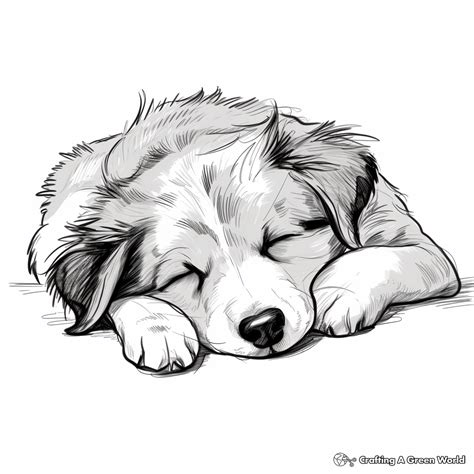 Australian Shepherd Coloring Pages Free And Printable