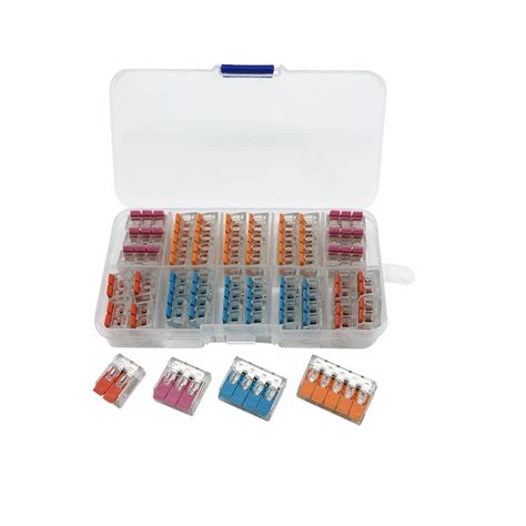 Wire Connector Set Box Universal Compact Terminal Vicedeal