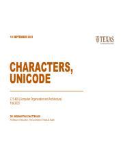 Understanding Characters In C Char Type Character Sets Course Hero