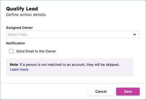 Add Automation Actions To Qualify Leads In Microsoft Dynamics Help Center