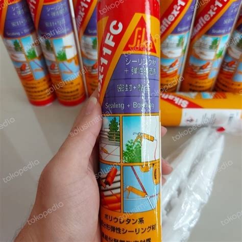 Jual Sikaflex 11fc Sika Flex 11 Fc Pu Sealant White Shopee Indonesia