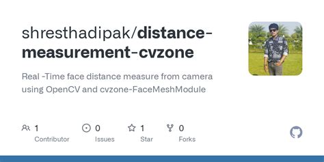 Github Shresthadipakdistance Measurement Cvzone Real Time Face