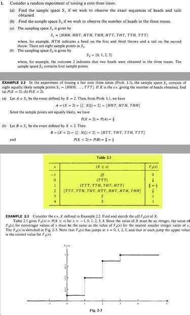 Distribution Function And Random Variable