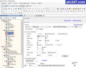 HMI Proface Modbus RTU Fuji Frenic Tutorial Plc247 Com