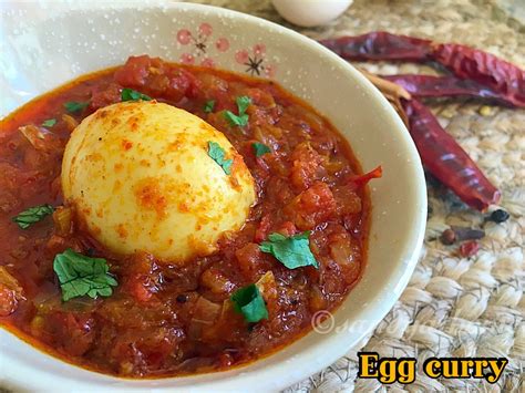 Egg Curry Recipe How To Make Egg Curry Sandhyas Recipes