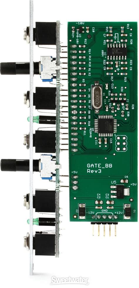 2hp Div Eurorack Clock Divider Module Silver