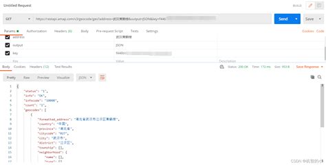 高德地图api获取地理信息 csdn博客