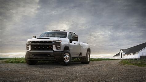 2020 Chevrolet Silverado 3500 Hd Drw Work Truck 4k Wallpaper Hd Car