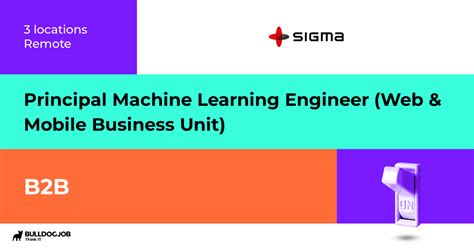 Principal Machine Learning Engineer Web And Mobile Business Unit