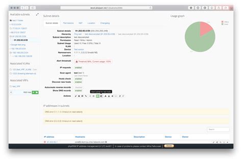 PhpIPAM Open Source IP Address Management Solution PHP Magazine Network