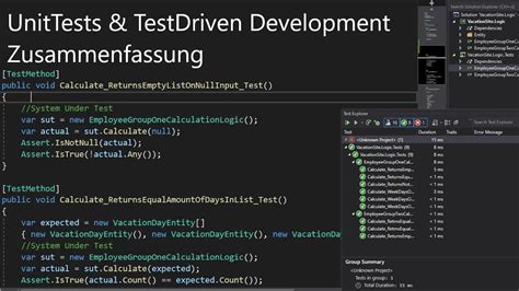 unittests and testdriven development zusammenfassung youtube