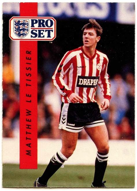 Matthew Le Tissier Of Southampton In 1990 English League Matthew Le