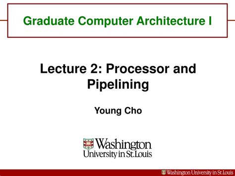 Ppt Graduate Computer Architecture I Powerpoint Presentation Free