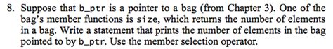 solved i file bag1 h class provided bag part of the