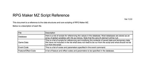 Original Source For Script Variables Reference Rpgmaker