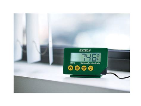 Extech Tm20 Compact Temperature Indicator Tequipment