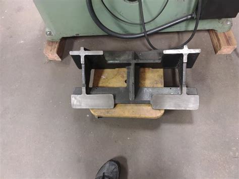 A Good Used Rottler Large Boring Fixture Model F2b V 6 And V 8 Cradletool Sharpening Lap