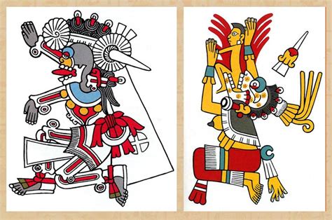 Mictlantecuhtli Y Quetzalcoatl