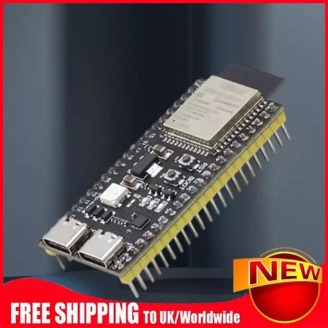 Esp32 Esp32 S3esp32 C3 Development Board Dual Type C N8r2 Welded £8