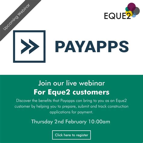 Eque2 Ltd On Linkedin Webinar Construction Software