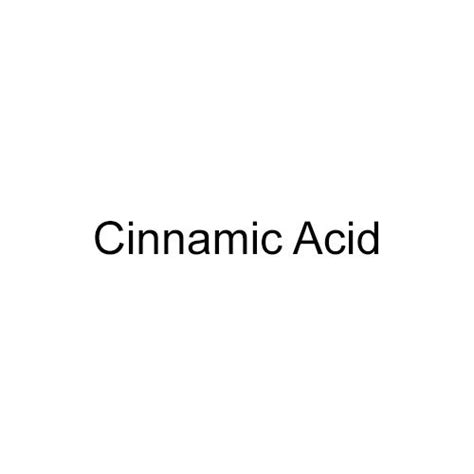 Cinnamic Acid Application Industrial At Best Price In Thane Rare
