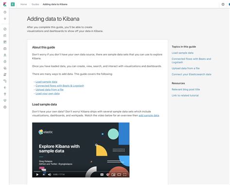 Kibana Guides And Updates Issue Elastic Kibana GitHub