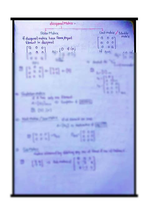 Solution Diagonal Matrix Studypool
