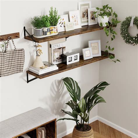 12 Inch Deep Floating Shelves For Wall 55 Inch Wide X