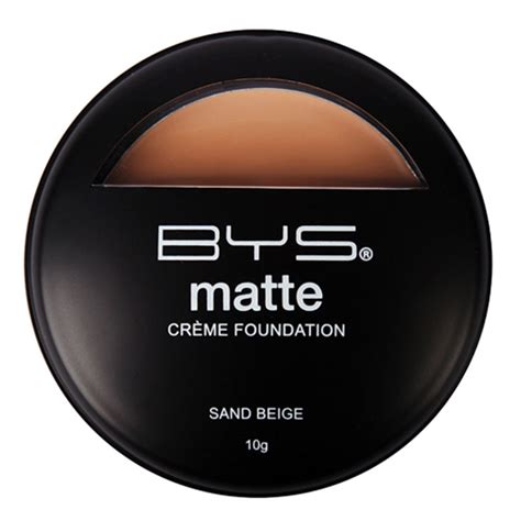 Matte Creme Foundation Medium Beige Bys Cosmetics