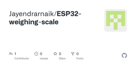 GitHub Jayendrarnaik ESP Weighing Scale
