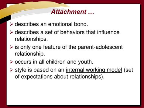 Ppt Attachment In Adolescence An Agenda For Research And Intervention Powerpoint Presentation