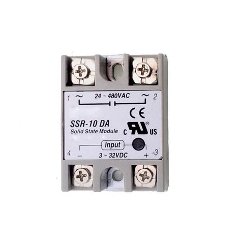 DC To AC SSR DA Solid State Relay Module VDC VAC A Buy Online At Low Price In