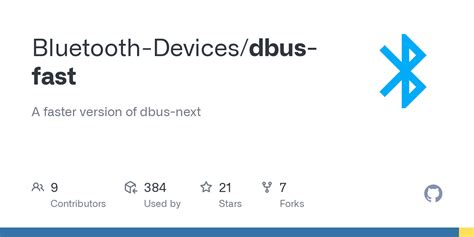 Github Bluetooth Devices Dbus Fast A Faster Version Of Dbus Next