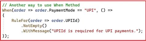 Fluent Api Conditional Validations In Aspnet Core Web Api Dot Net