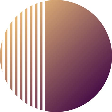 Abstract Circle And Line Logo Illustration In Trendy And Minimal Style PNG