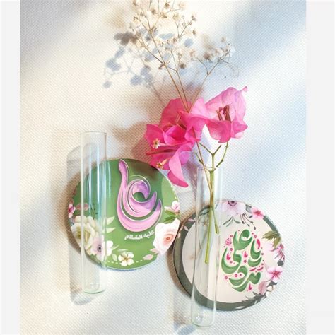 خرید و قیمت گیفت غدیری مگنت گلدانی یخچالی هدیه عید غدیر از غرفه تولیدی